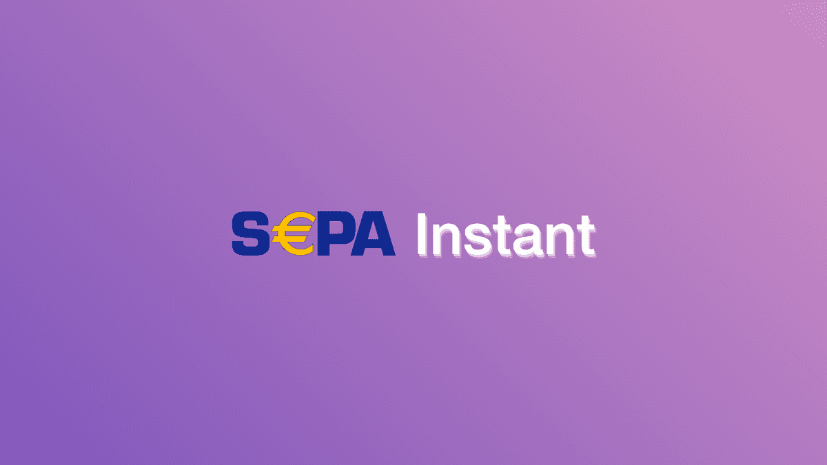 New bank connection with SEPA Instant